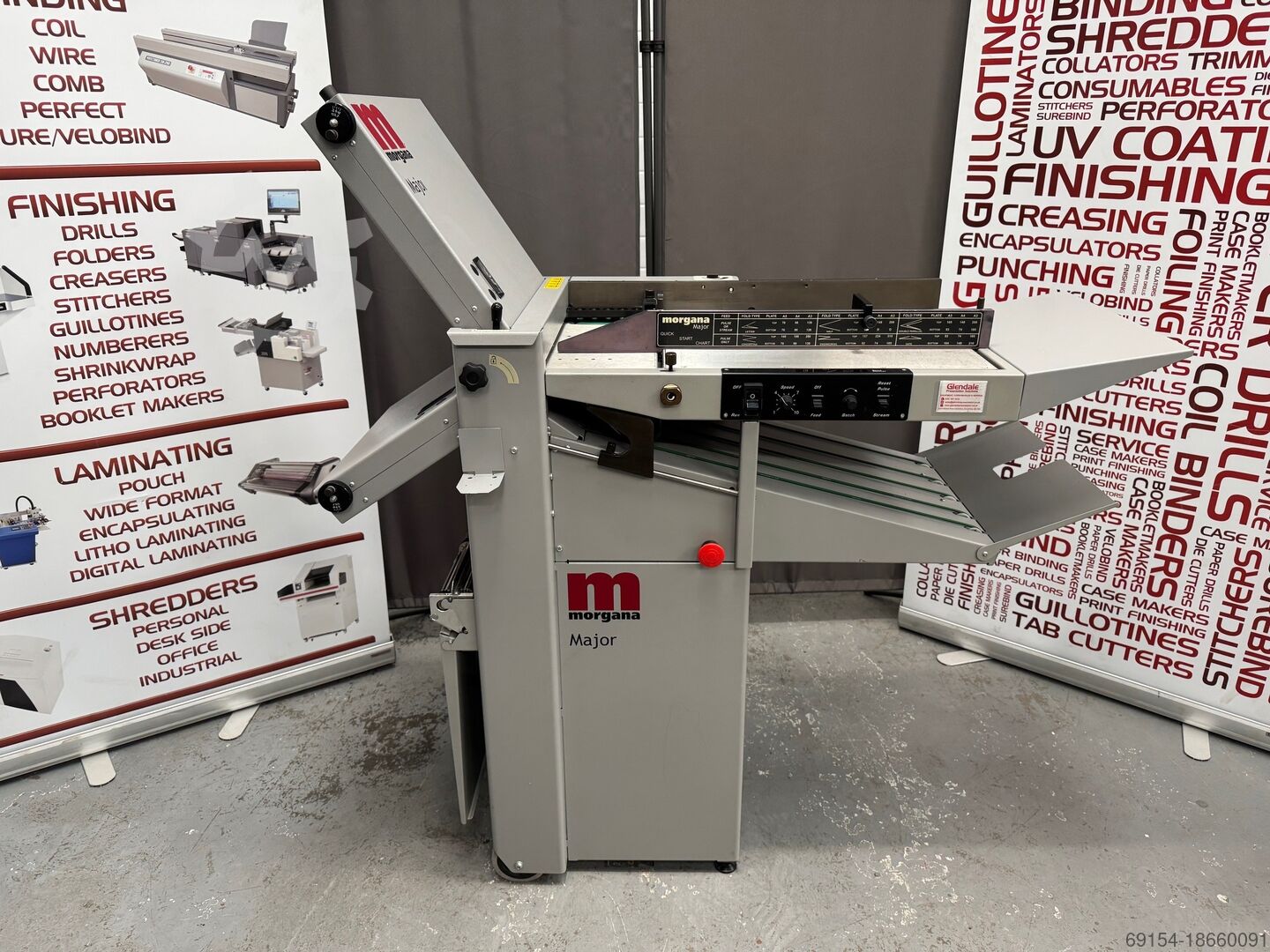 🏷️ Morgana Major - used Folding machine for sale
