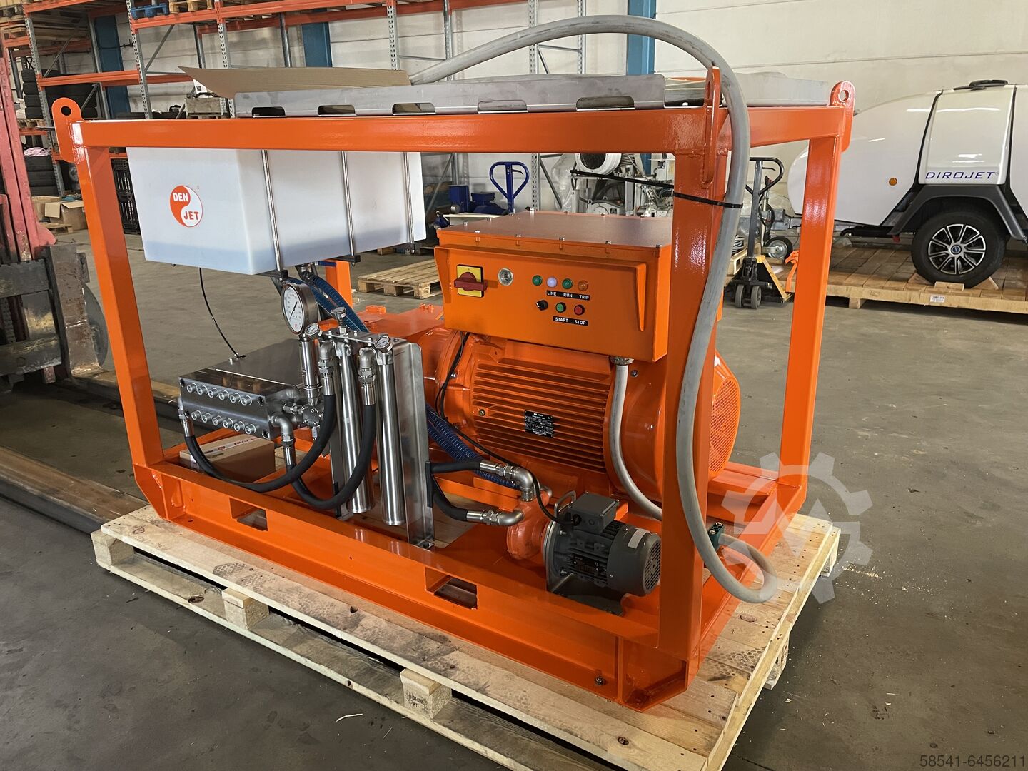 🏷️ DEN-JET CE125 - used 200-2500 bar, 21-240 l/min electric for sale on ...