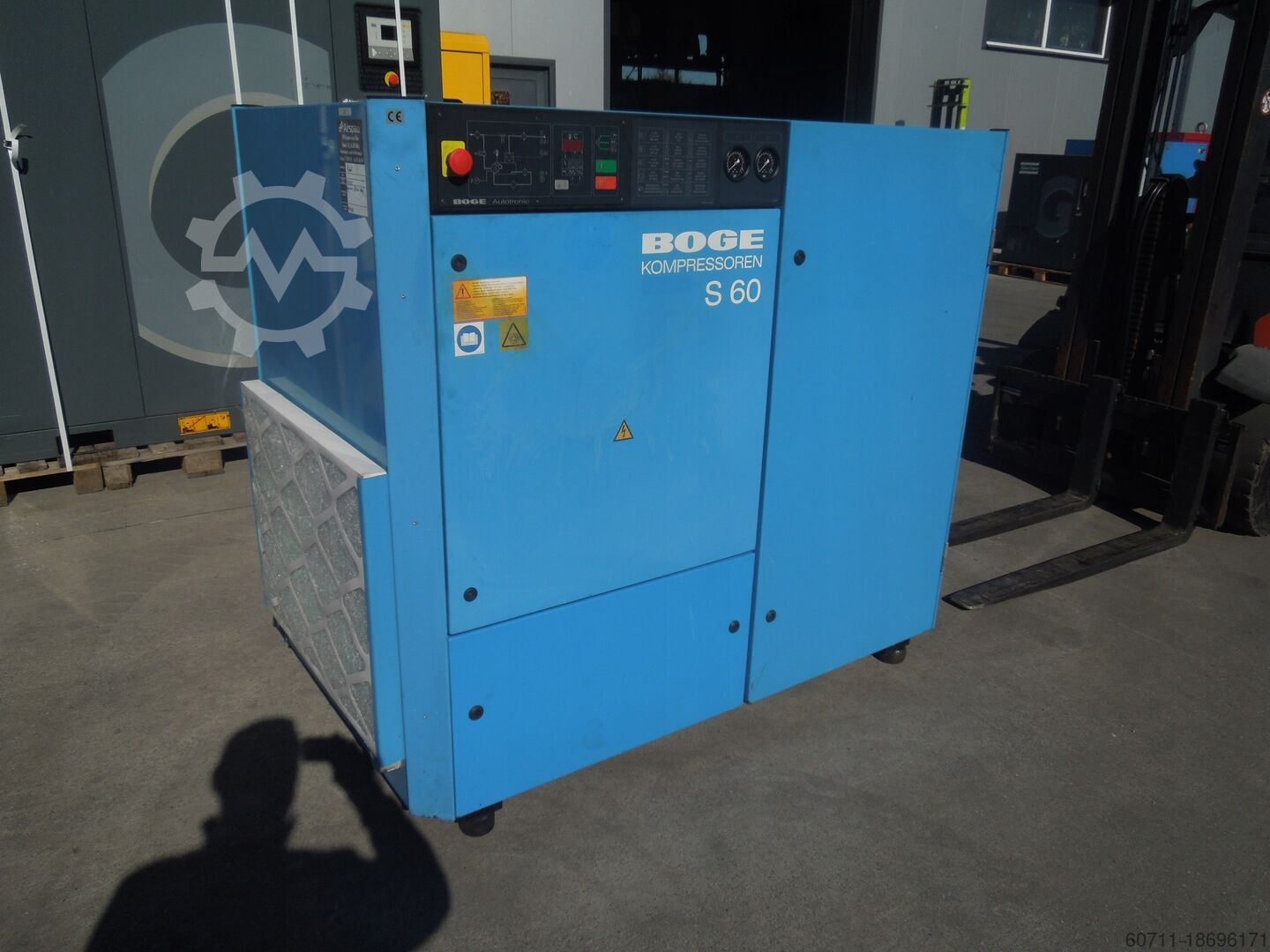 🏷️ BOGE S60 - used Screw compressor for sale