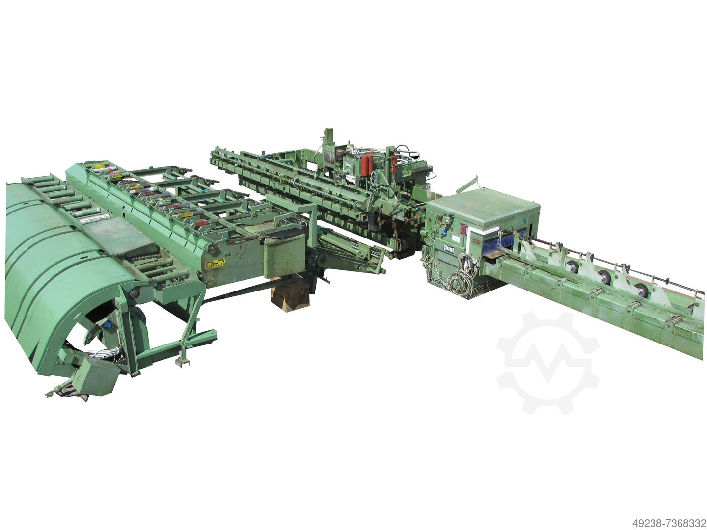 🏷️ PAUL AB920 - used Edging line edger with optimization for sale