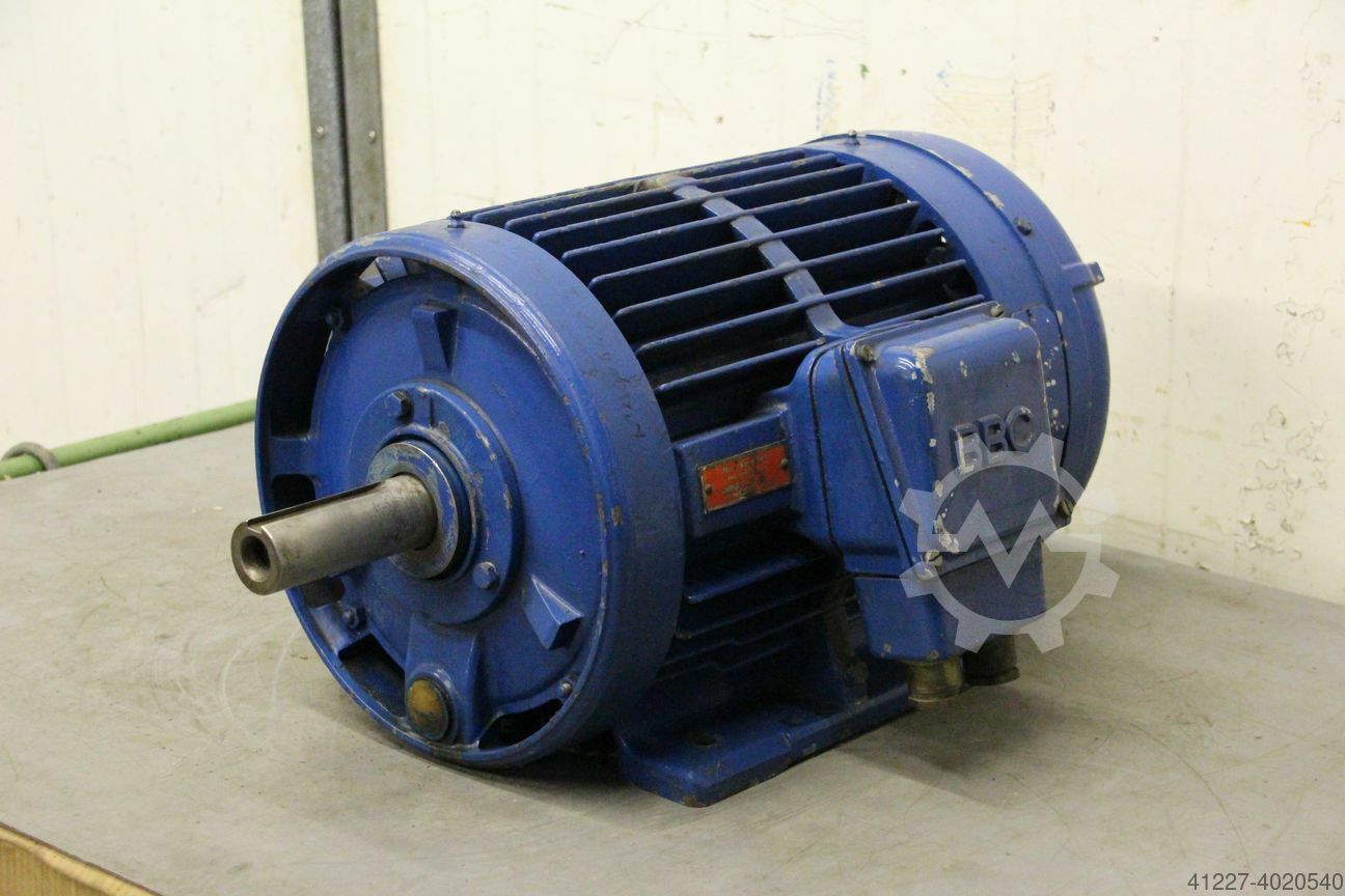 🏷️ BBC QU160M4 - used Electric motor 11 kW 1450 Rpm for sale