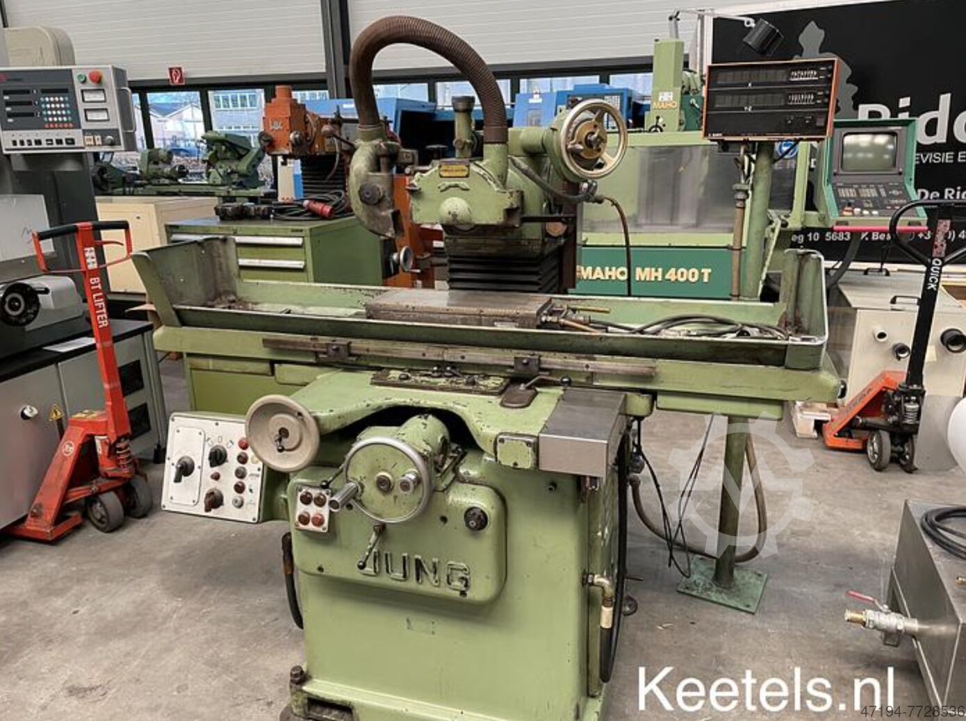 Jung HF-50 - Used FLAT GRINDING MACHINE listed on Used-Machines.com ⚙️