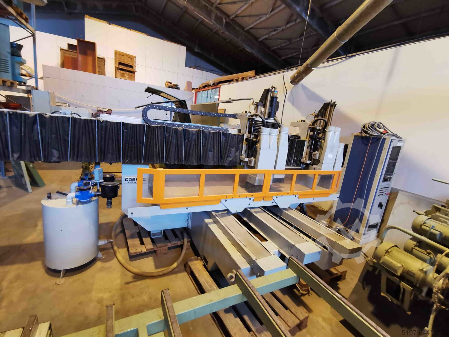 Cosmec NR/E - Used 4head CNC Working centre with flat table listed on ...