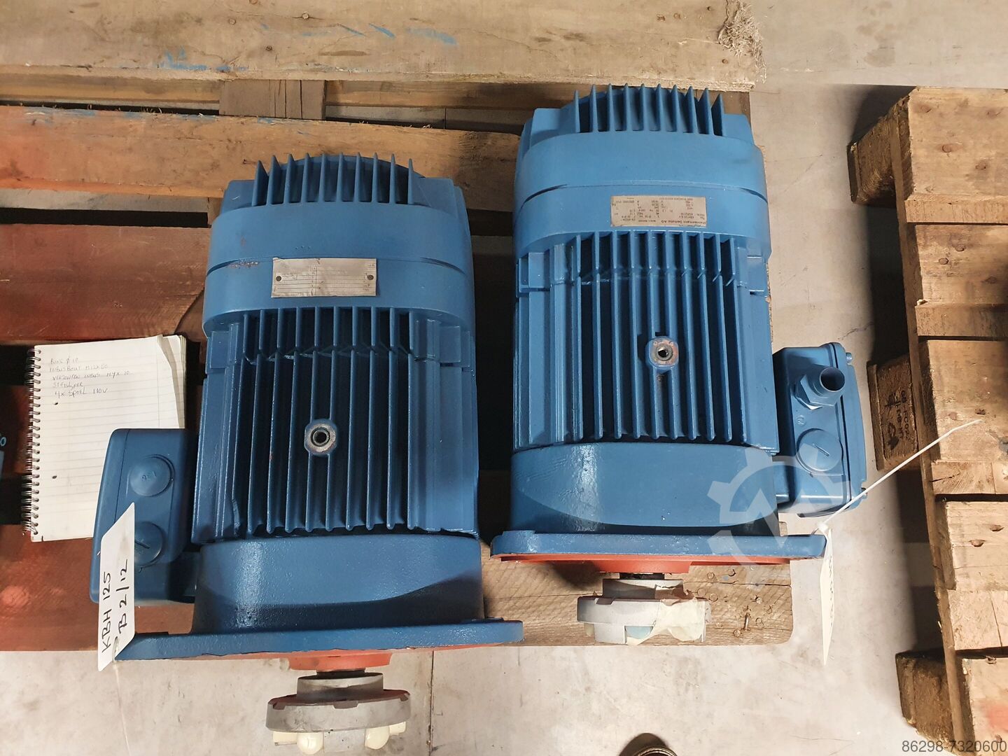 🏷️ Demag - used Hoist motor KBH 125 B4 for sale on Used-Machines.com ⚙️