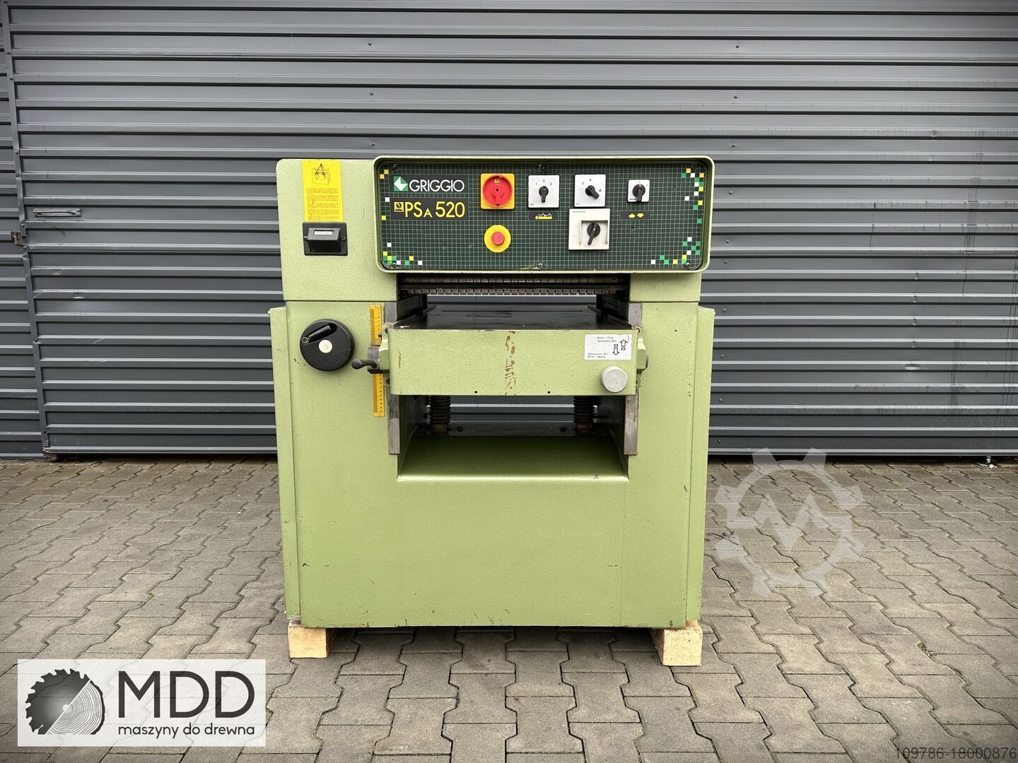 🏷️ Griggio PSA520 - used GRIGGIO PSA 520 thicknesser Tersa knives for ...