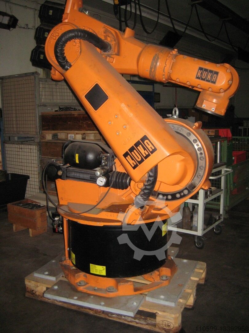 🏷️ KUKA KR125/2 - used Robi 7-axle incl. rotary table and cabin for ...