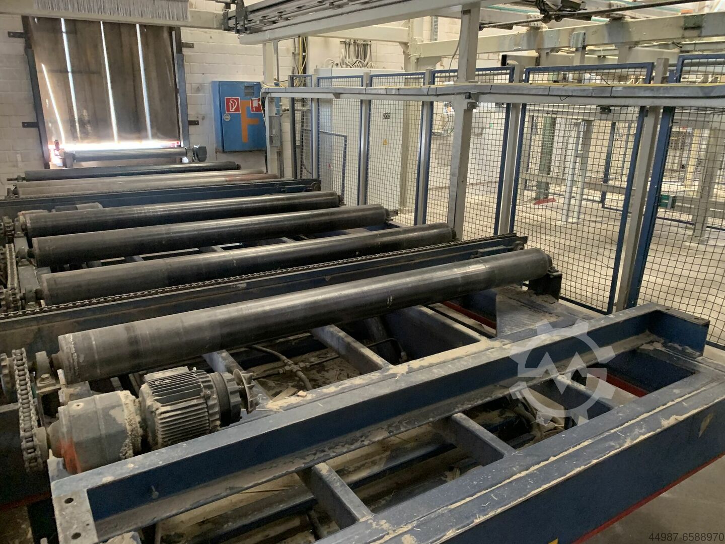 Minda - used Lifting table with roller conveyor for sale