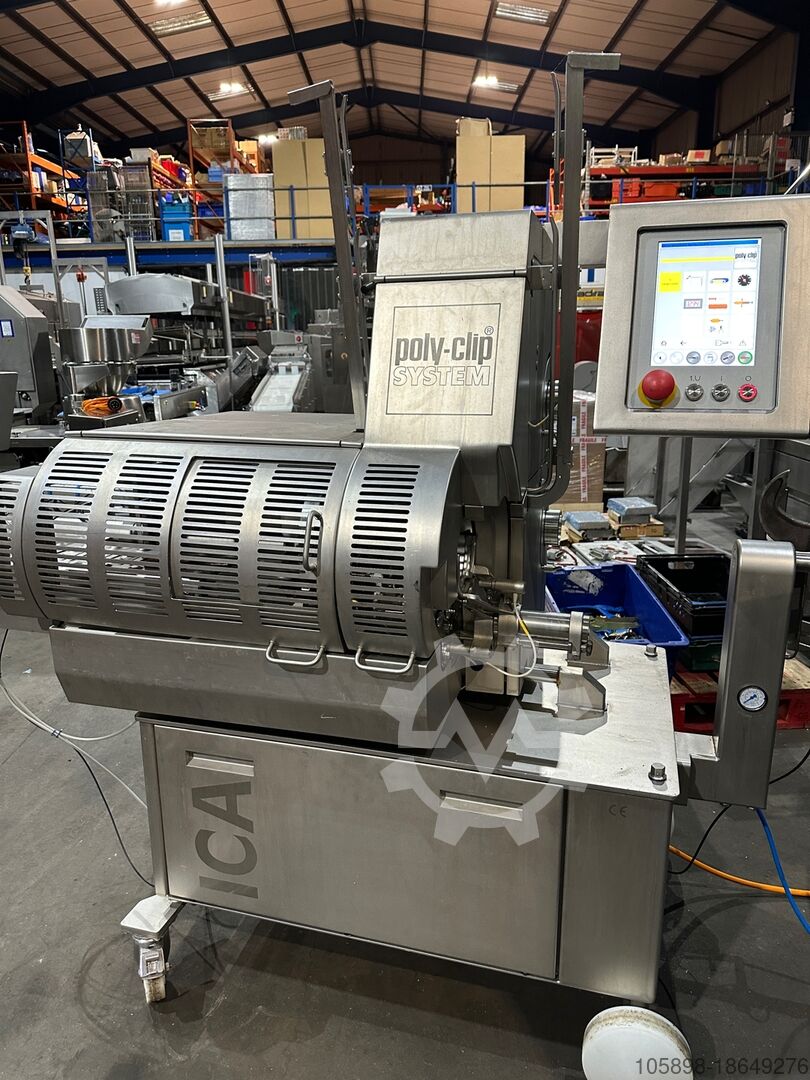 Polyclip ICA - Used 2021 almost unused large auto clipper for large ...