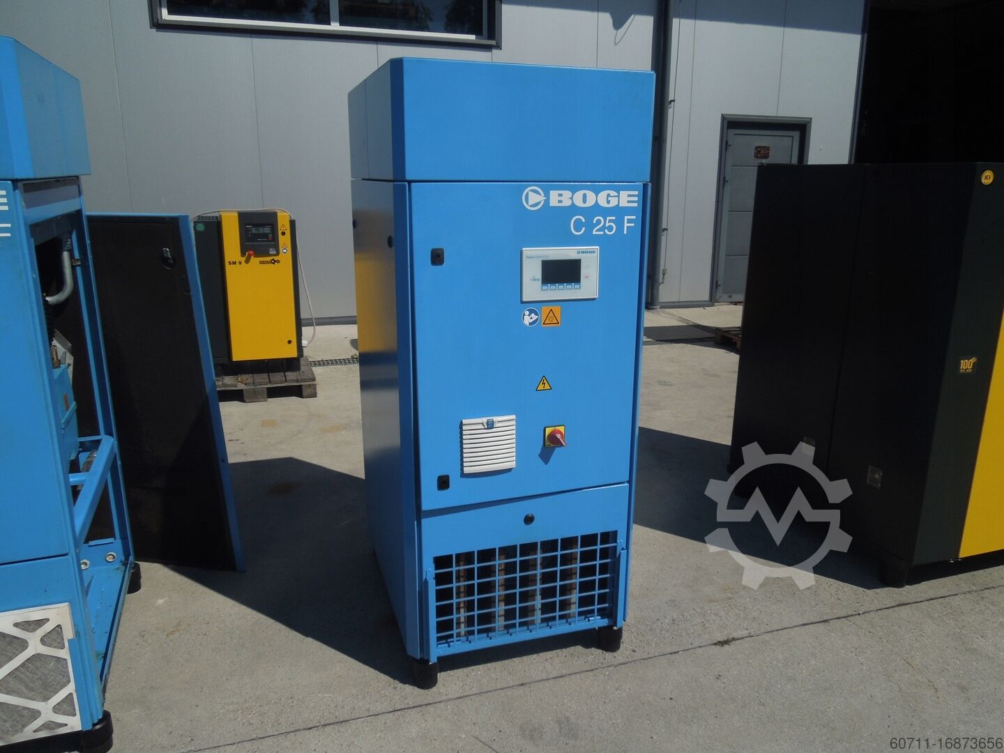 BOGE C25F - Used Screw compressor listed on Used-Machines.com ⚙️