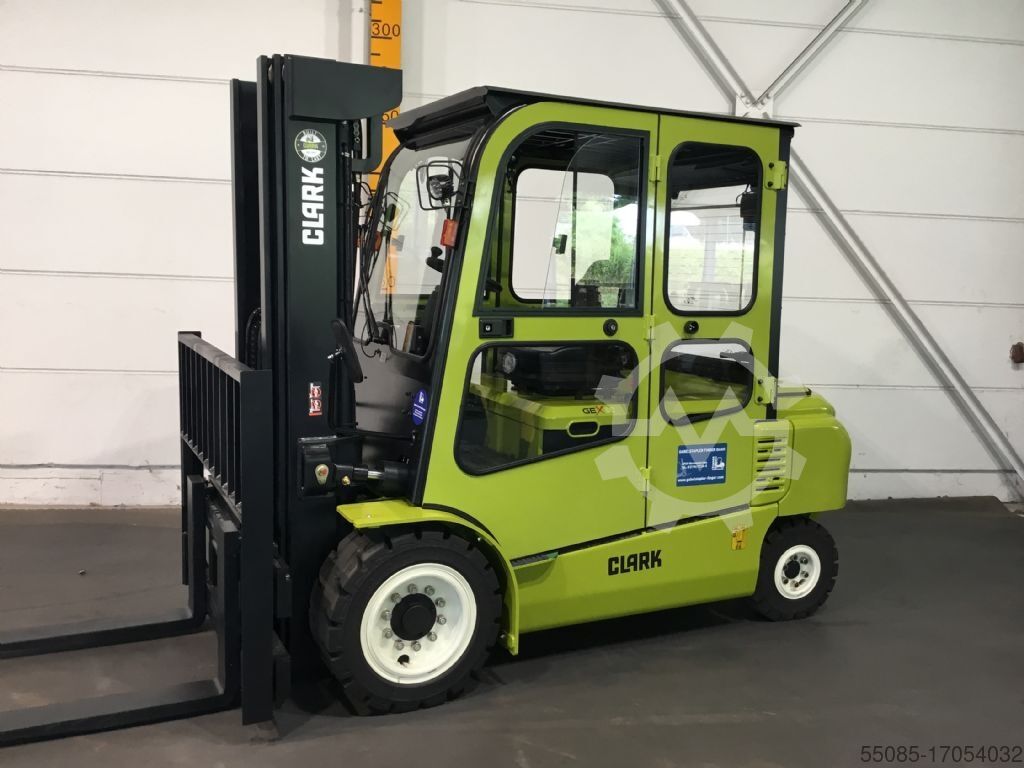 🏷️ Clark GEX50 - used Electric 4-wheel forklift for sale on Used ...