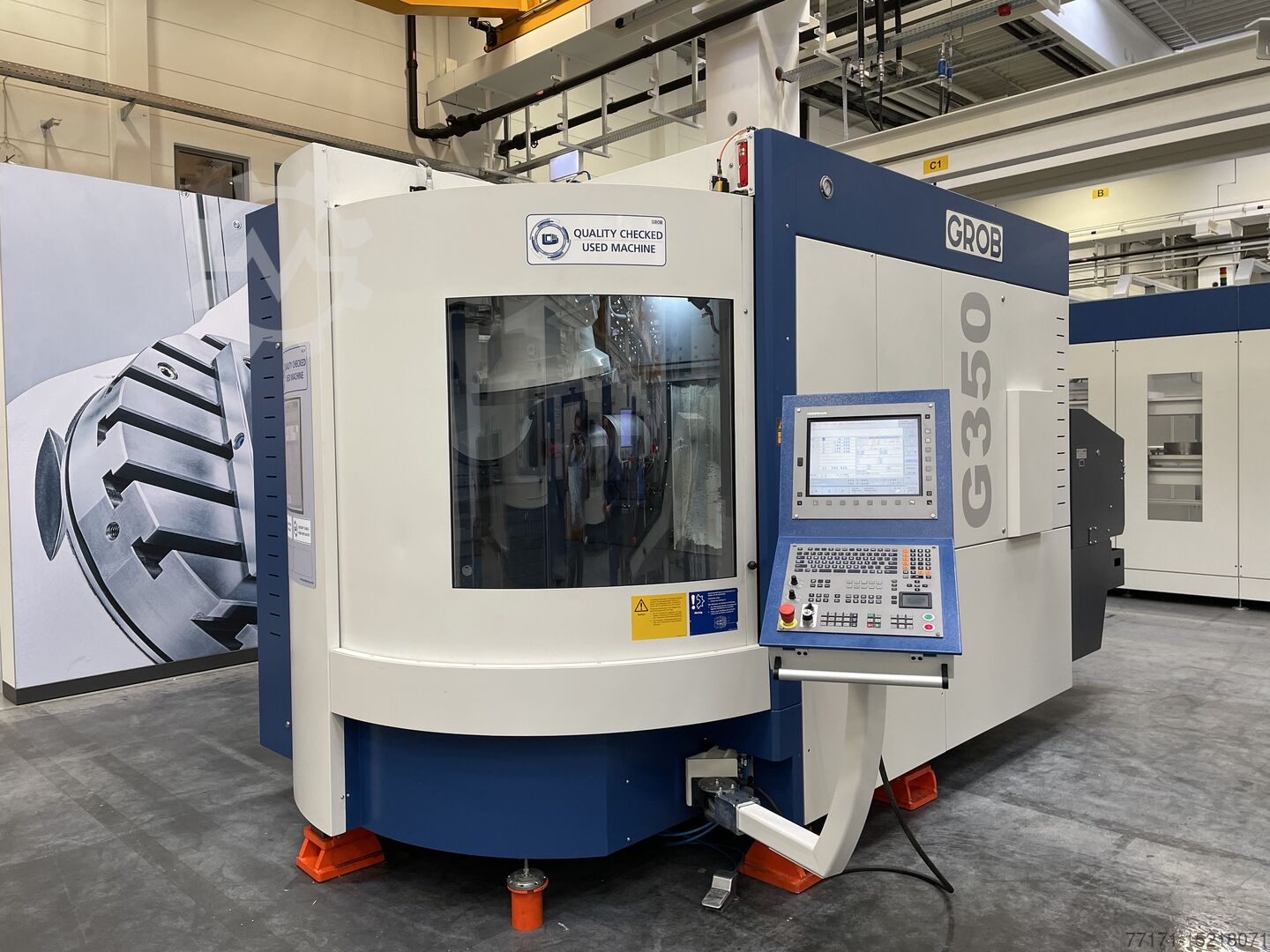 🏷️ GROB-WERKE G350 - used 5-Axis Universal Machining Center for sale