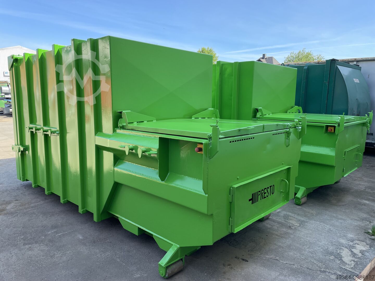 🏷️ Presto HAN10 - used Press container for sale