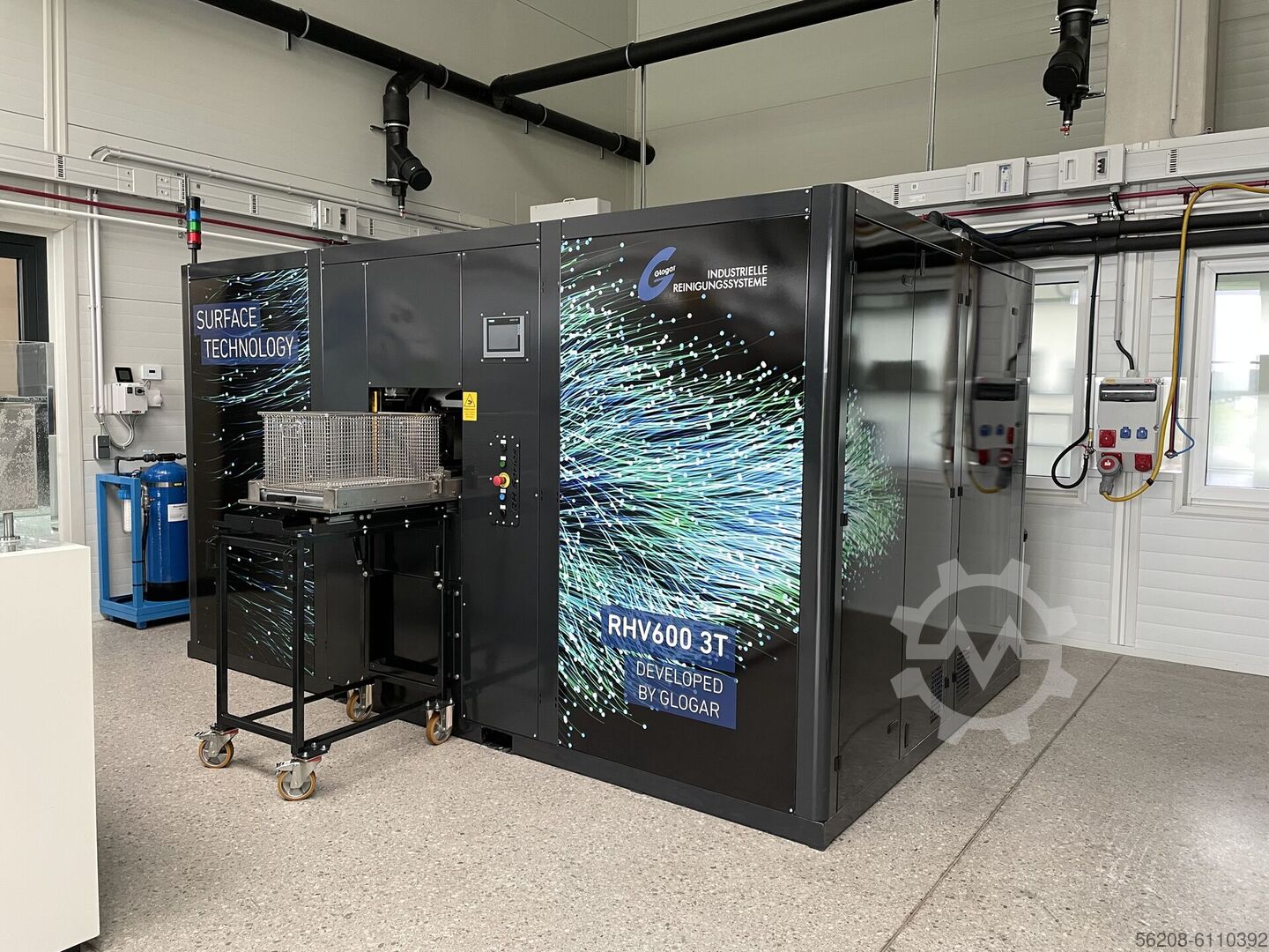 Glogar RHV600 - Used Spray flood cleaning machine (3-tank) listed on ...