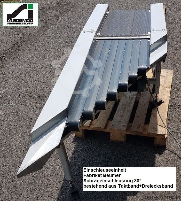 Beumer 1360+800-680-430 - Used Tape + injection unit 30° listed on Used ...