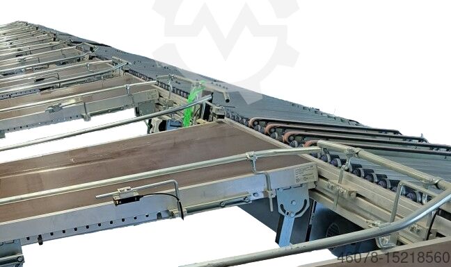 🏷️ Transnorm 3820-700-645 - used Sorting accumulating roller conveyor with ejector for sale on ...