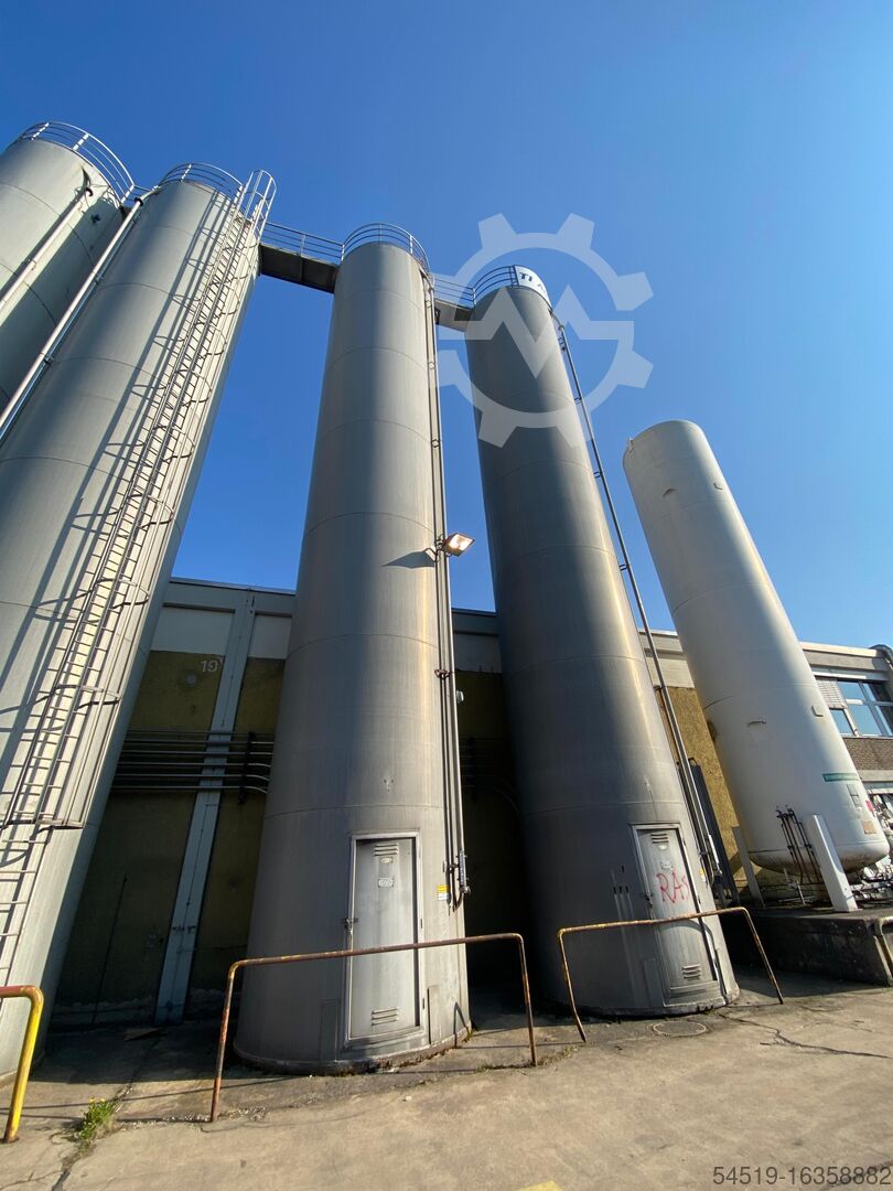 Zeppelin - Used 2 x 100 m³ aluminum silos ø 3,000 mm listed on Used ...