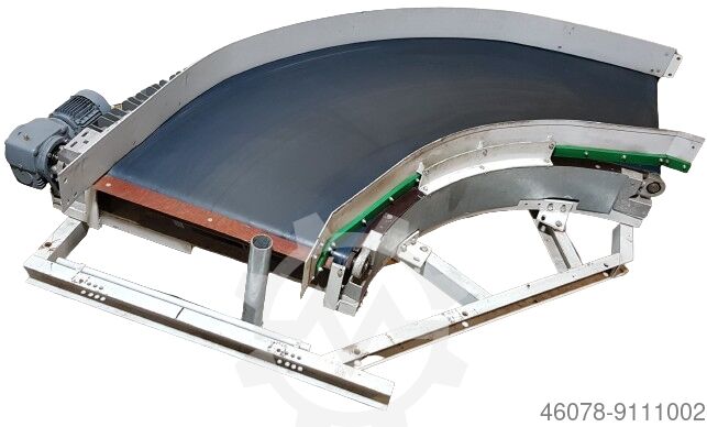 Transnorm - Used Transnorm belt curve conveyor left... listed on Used ...