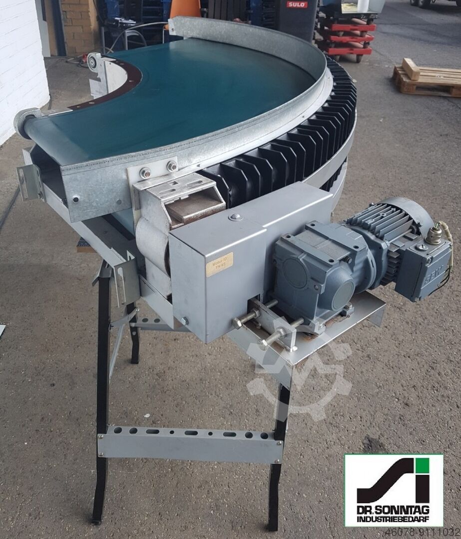🏷️ Transnorm - used Curved belt conveyor 109° right bend for sale on ...