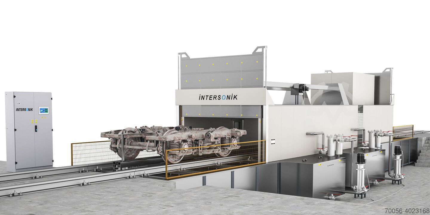 INTERSONIK - Used TRAIN BOGIE, HUGE PARTS MAINTENANCE WASH listed on ...