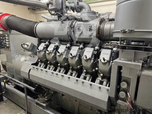 MTU 12V4000 - used Combined heat and power plant for sale