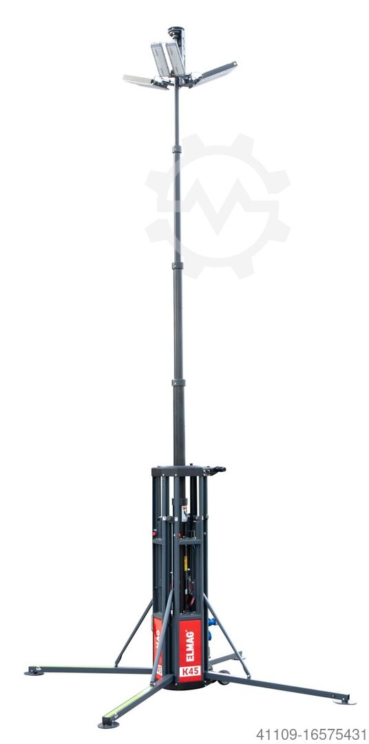 🏷️ ELMAG K45-360 - used Mobile pneumatic light mast for sale on Used ...