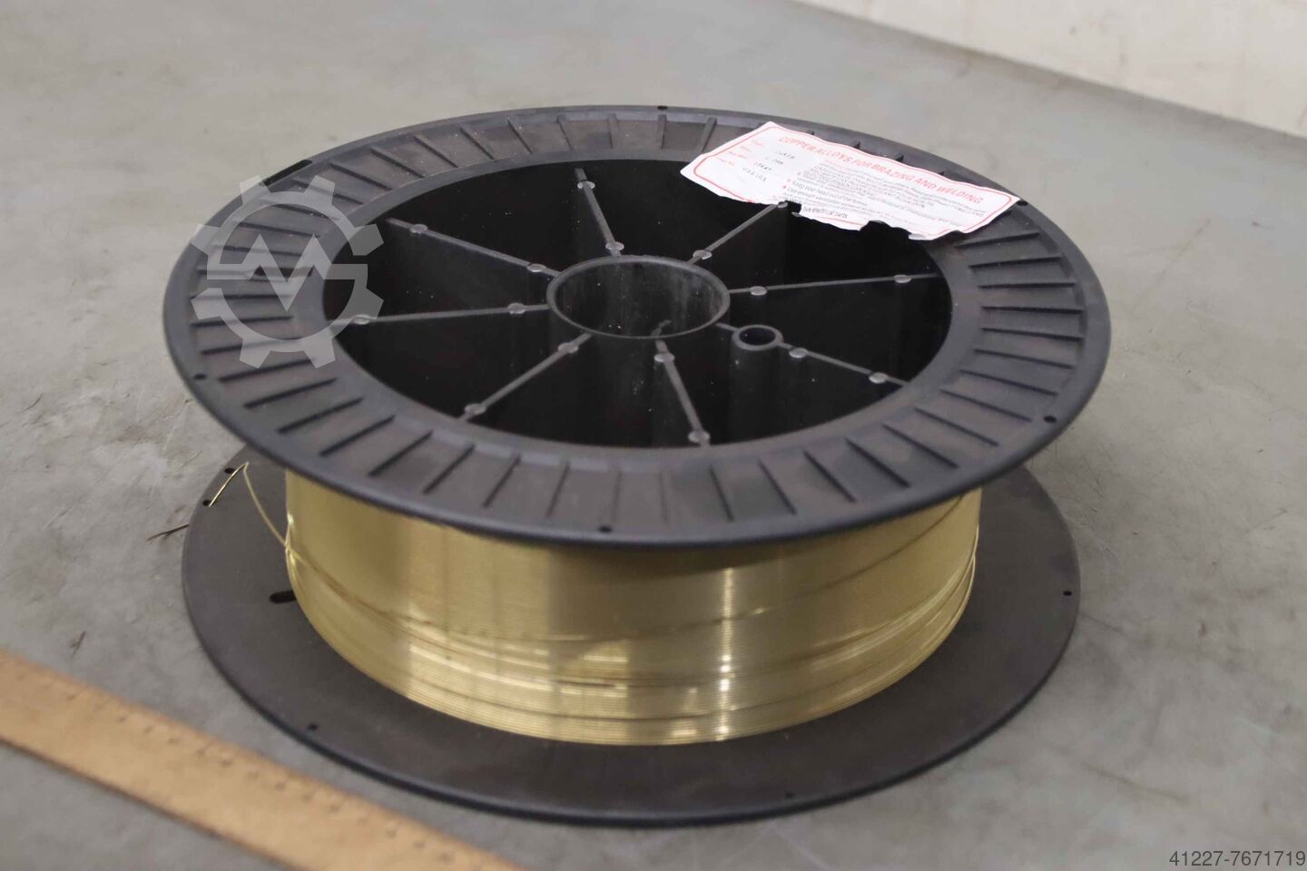 Copper CuA18 - Used Welding wire 1.0 mm weight 5.2 kg listed on Used ...