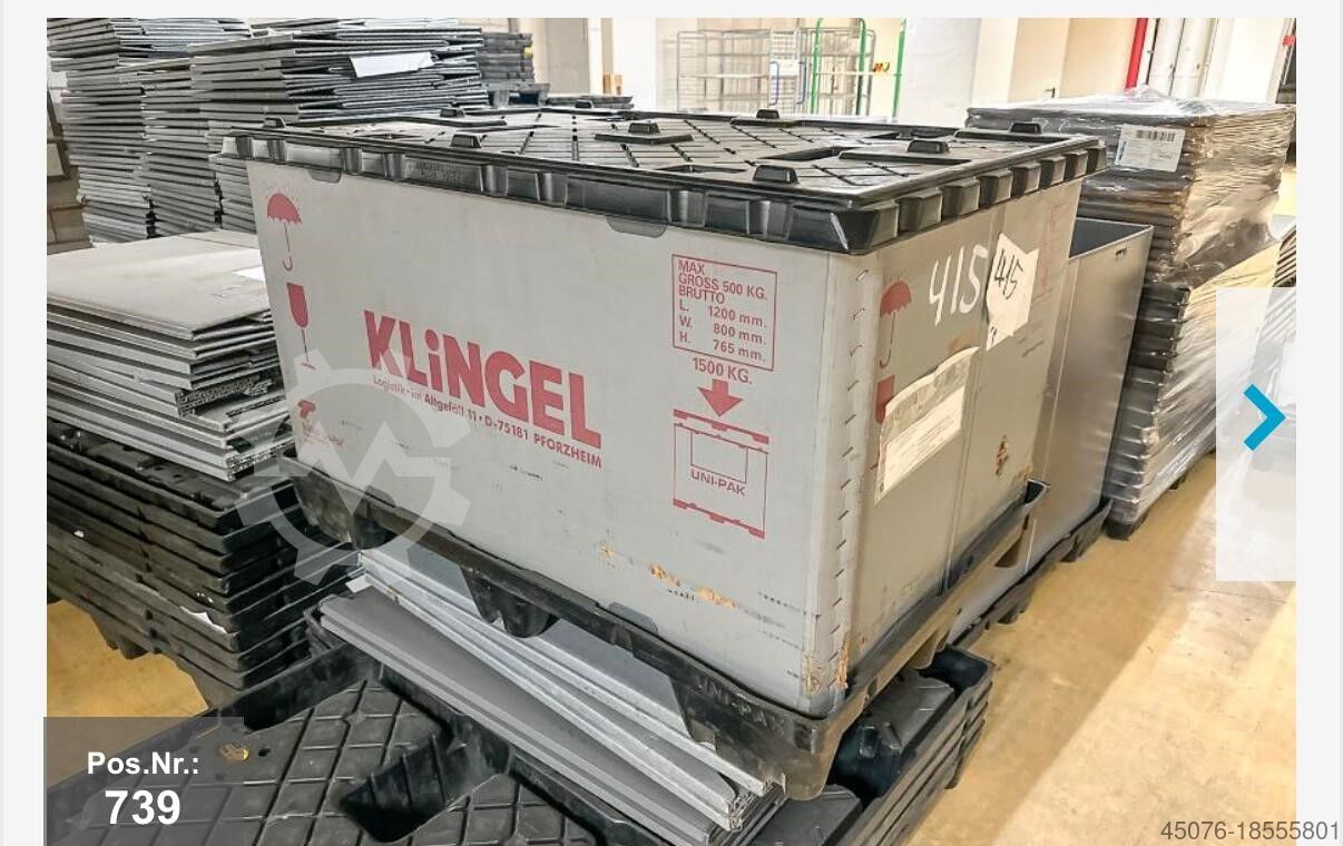 🏷️ Uni-Pak - used Stacking box for sale on Used-Machines.com ⚙️