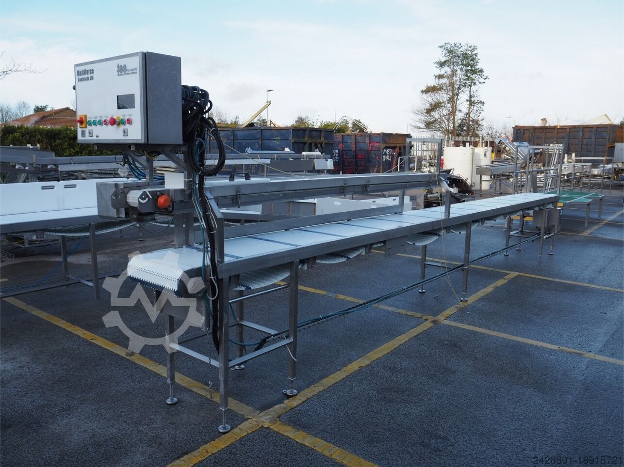 🏷️ Multiforce - used Double-Strap Conveyor Belt for sale on Used ...