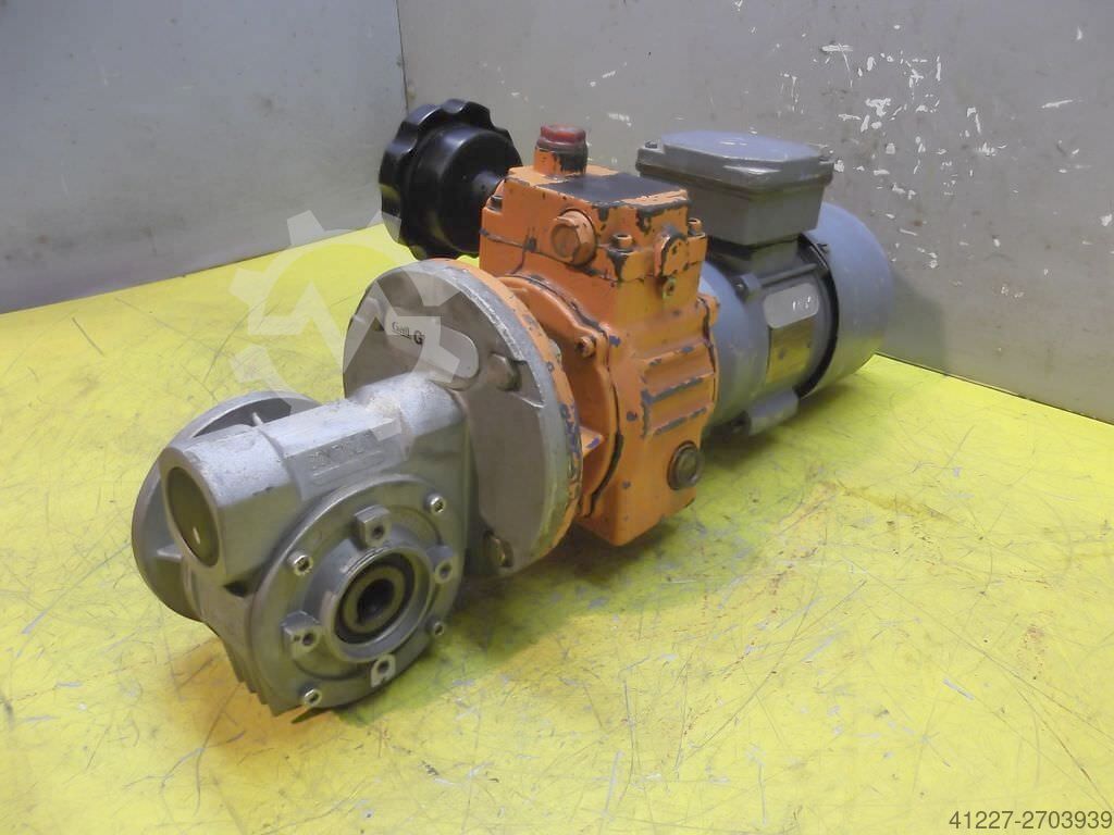 Elektrim Sf63-2B - Used Adjustable gear motor 0.25 kW 50-265 rpm listed ...
