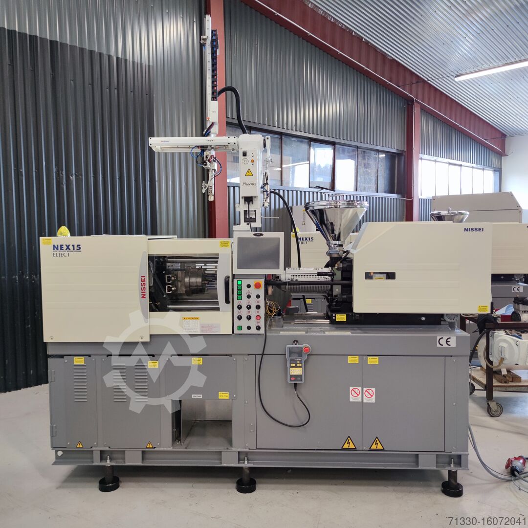 🏷️ Nissei NEX15-1E - used Injection molding machine for sale
