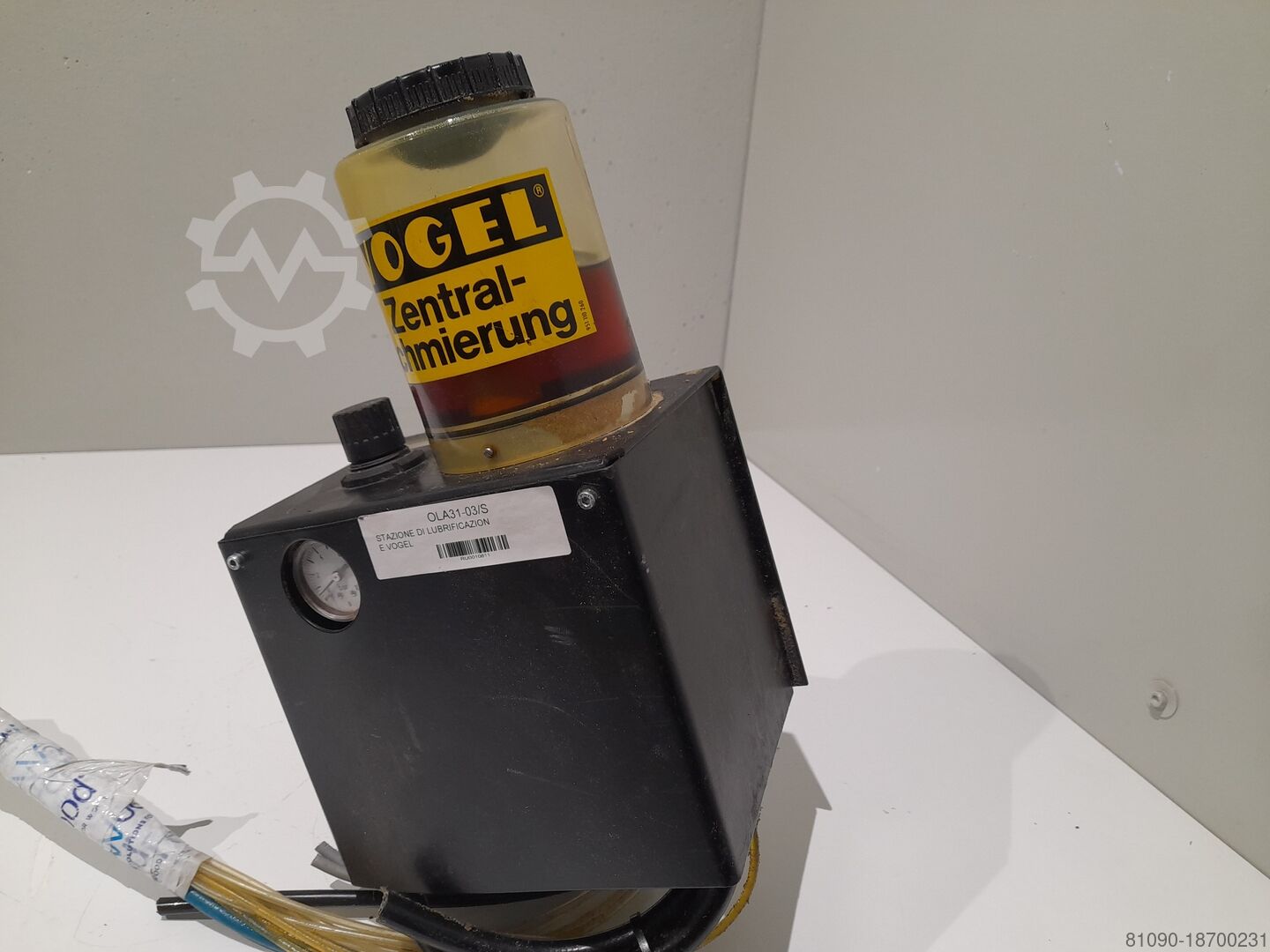 VOGEL - Used LUBRICATION STATION listed on Used-Machines.com ⚙️