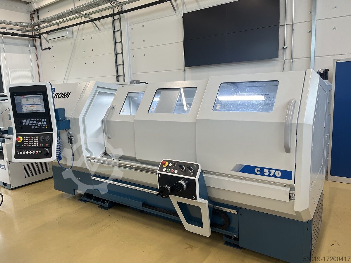 🏷️ ROMI C570 - used CNC lathe for sale on Used-Machines.com ⚙️