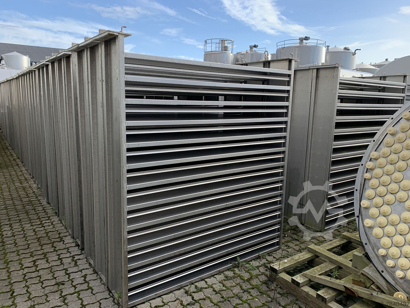 🏷️ APV 300 - used Cheese Salting (Brine) Racks, for sale on Used ...