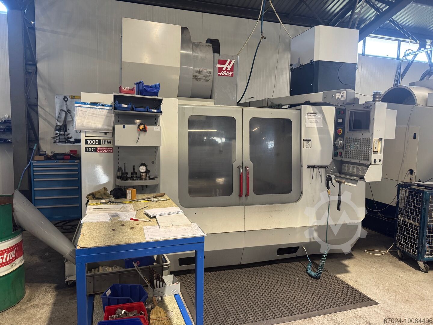 🏷️ HAAS VF4-DHE - used Vertical machining center for sale on Used ...