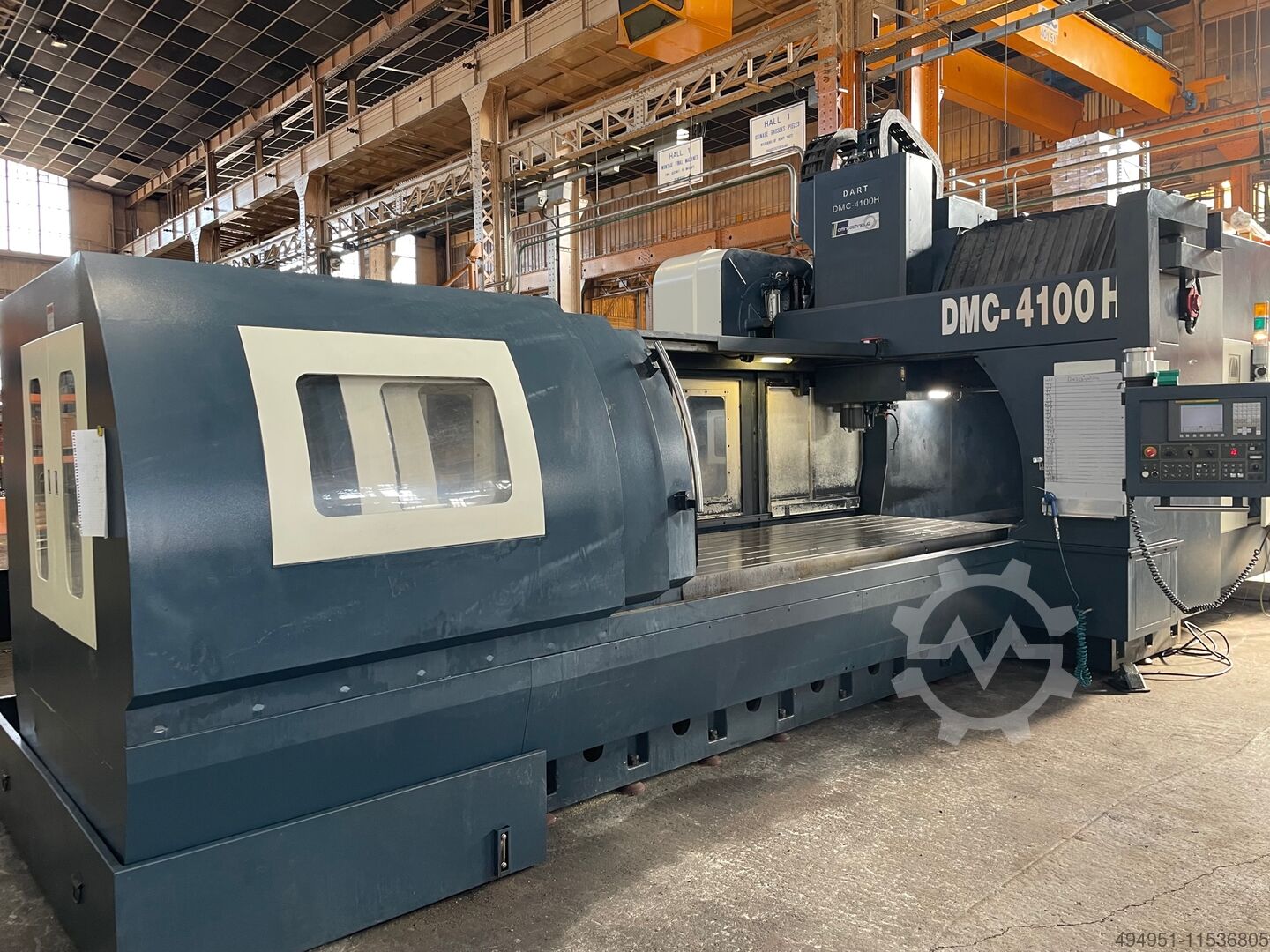🏷️ JOHNFORD DMC-4100H - used 3 AXIS VERTICAL MACHINING CENTER for sale
