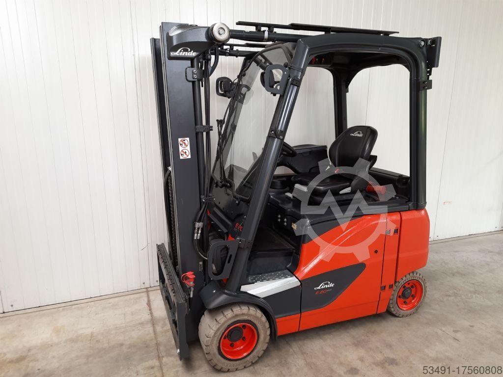 🏷️ Linde E20PH-02 - used Electric 4-wheel forklift for sale on Used ...