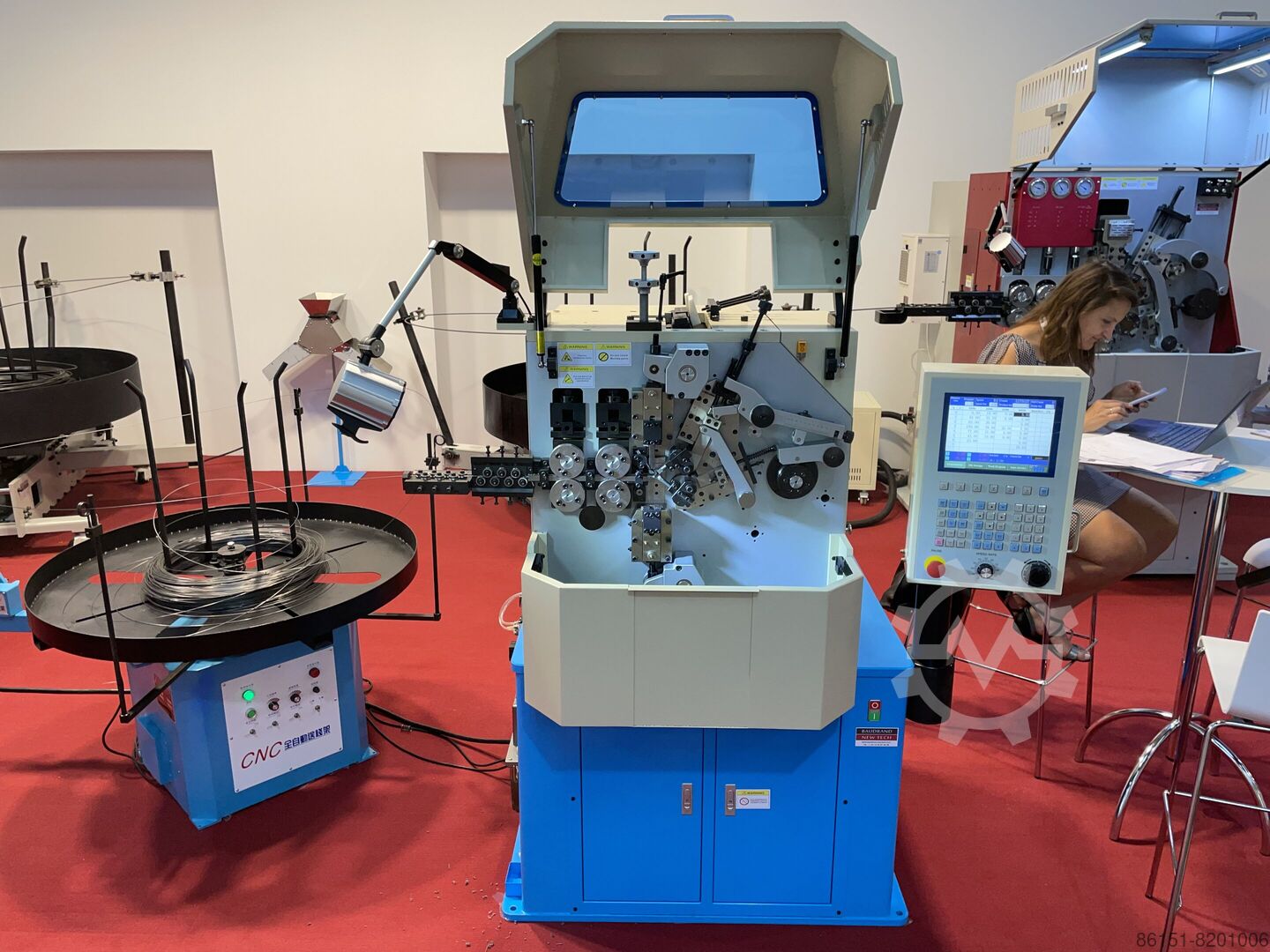 JD 430 - Used Cam-driven spring forming machine listed on Used-Machines ...