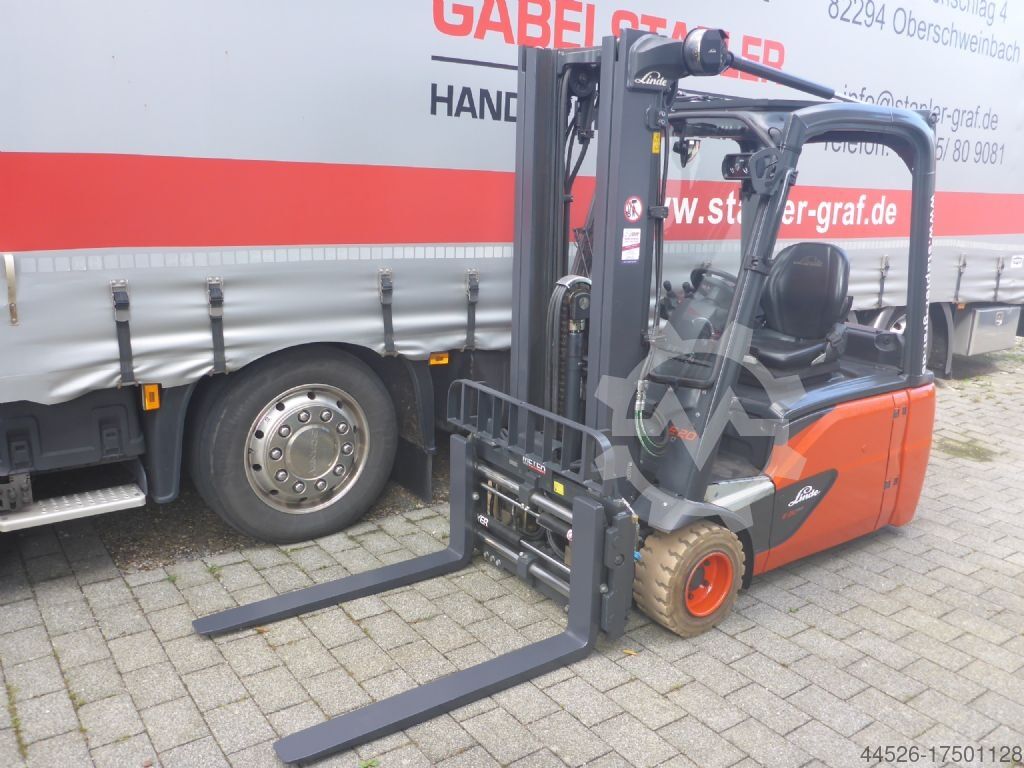 🏷️ Linde E20L - used Electric 3-wheel forklift for sale on Used ...