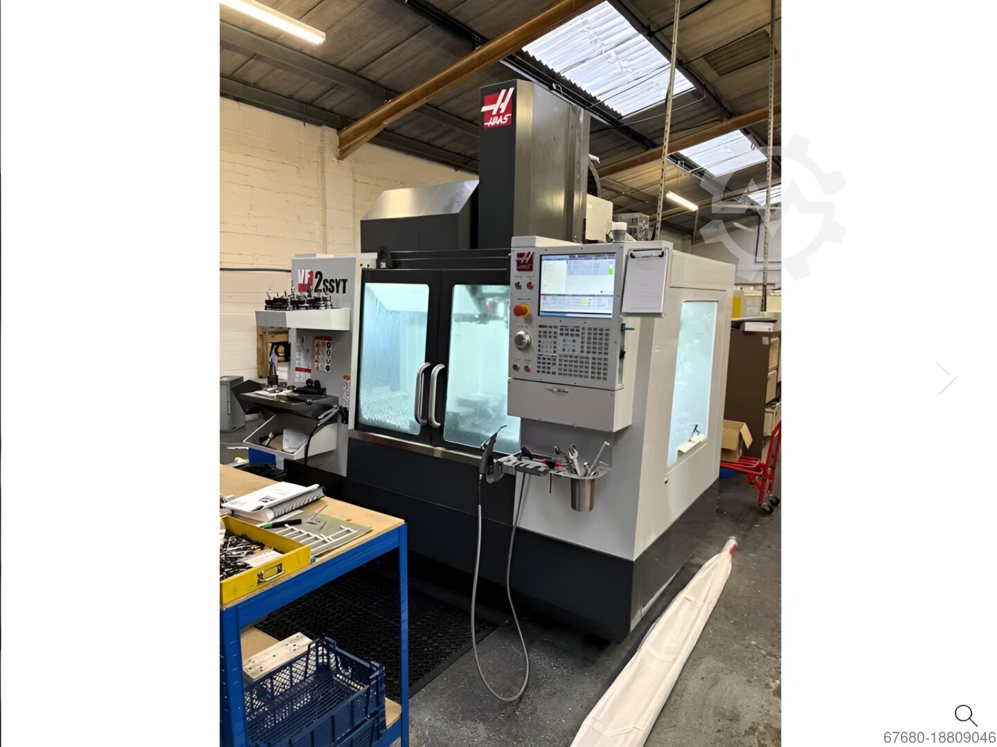🏷️ HAAS VF-2SSYT - used Vertical machining center for sale on Used ...