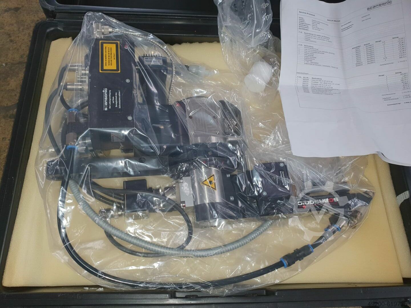 🏷️ Scansonic ALO1 - used Laser optics for soldering and welding for sale