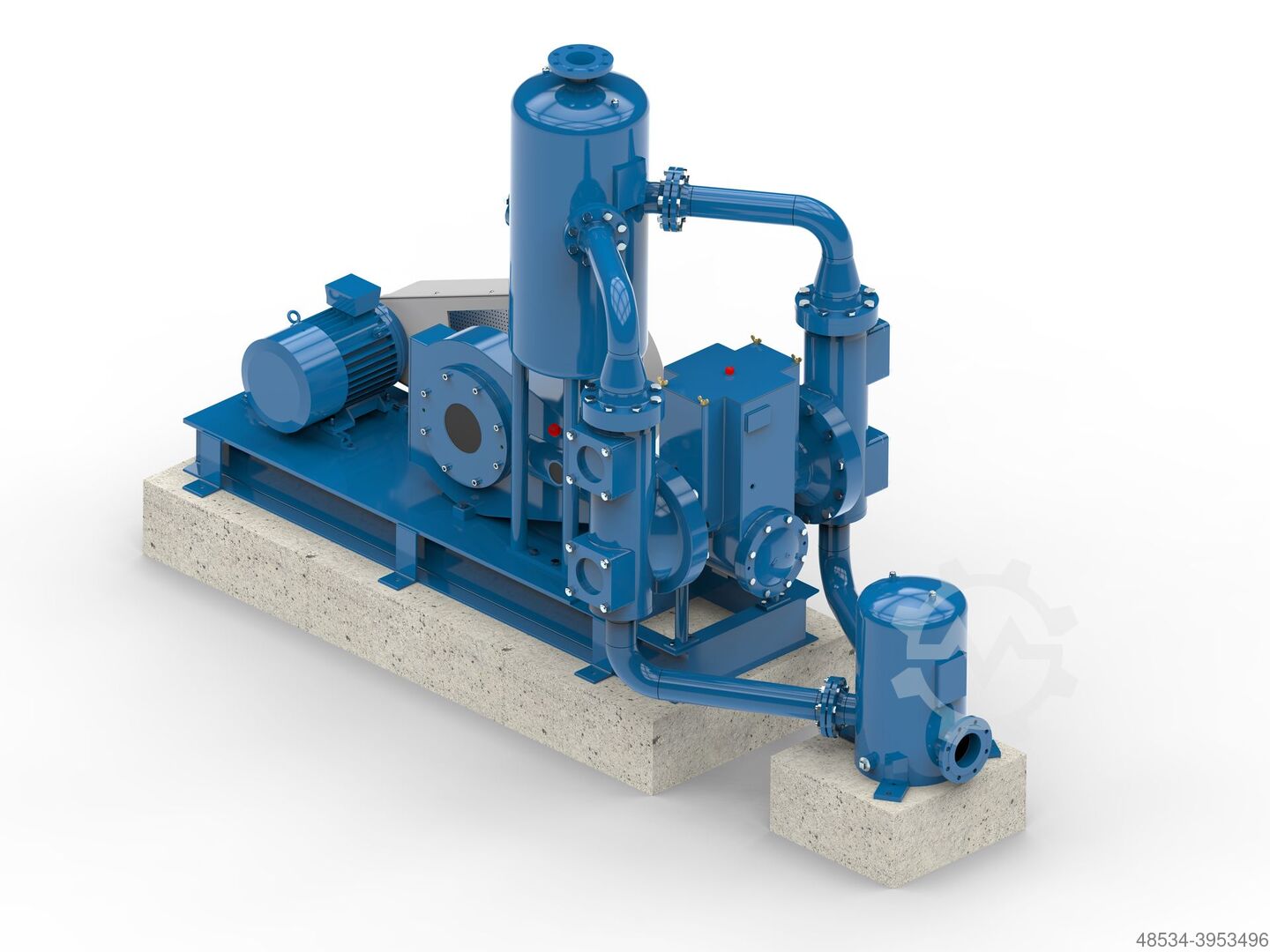 ABEL HMD-G-50-500 - Used Piston hydraulic membrane pump REWA ABEL ...