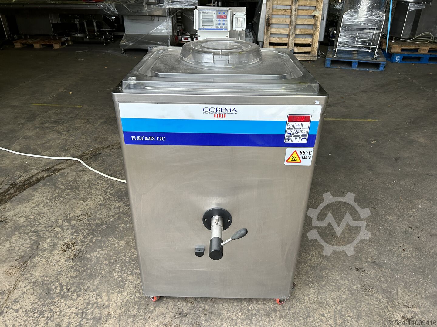 🏷️ Corema Euromix120 - used Pasteuriser for sale on Used-Machines.com ⚙️