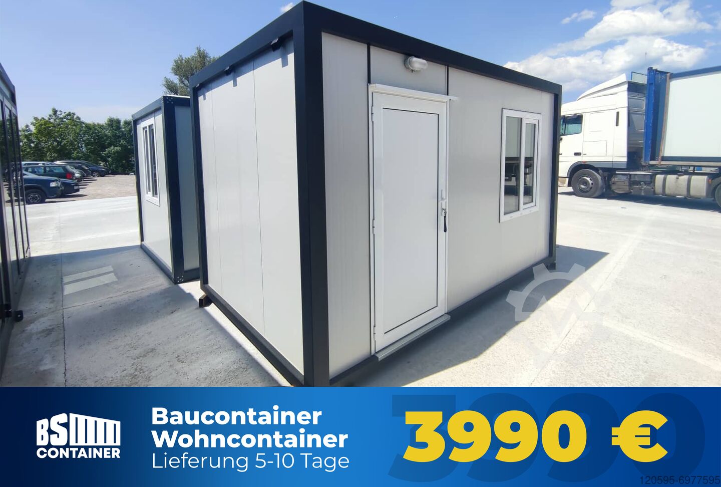 🏷️ BS-Container 004 - used Office container/Construction container for ...