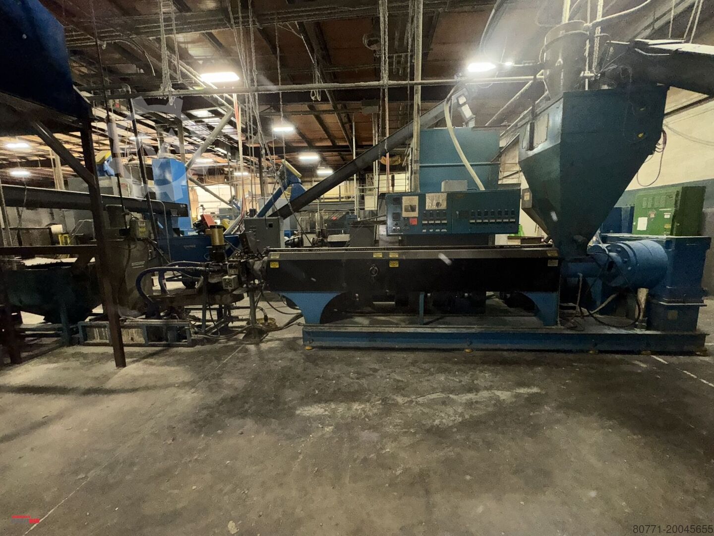 Polystruder Extruder - used Extruder with Berringer water ring Pelle ...