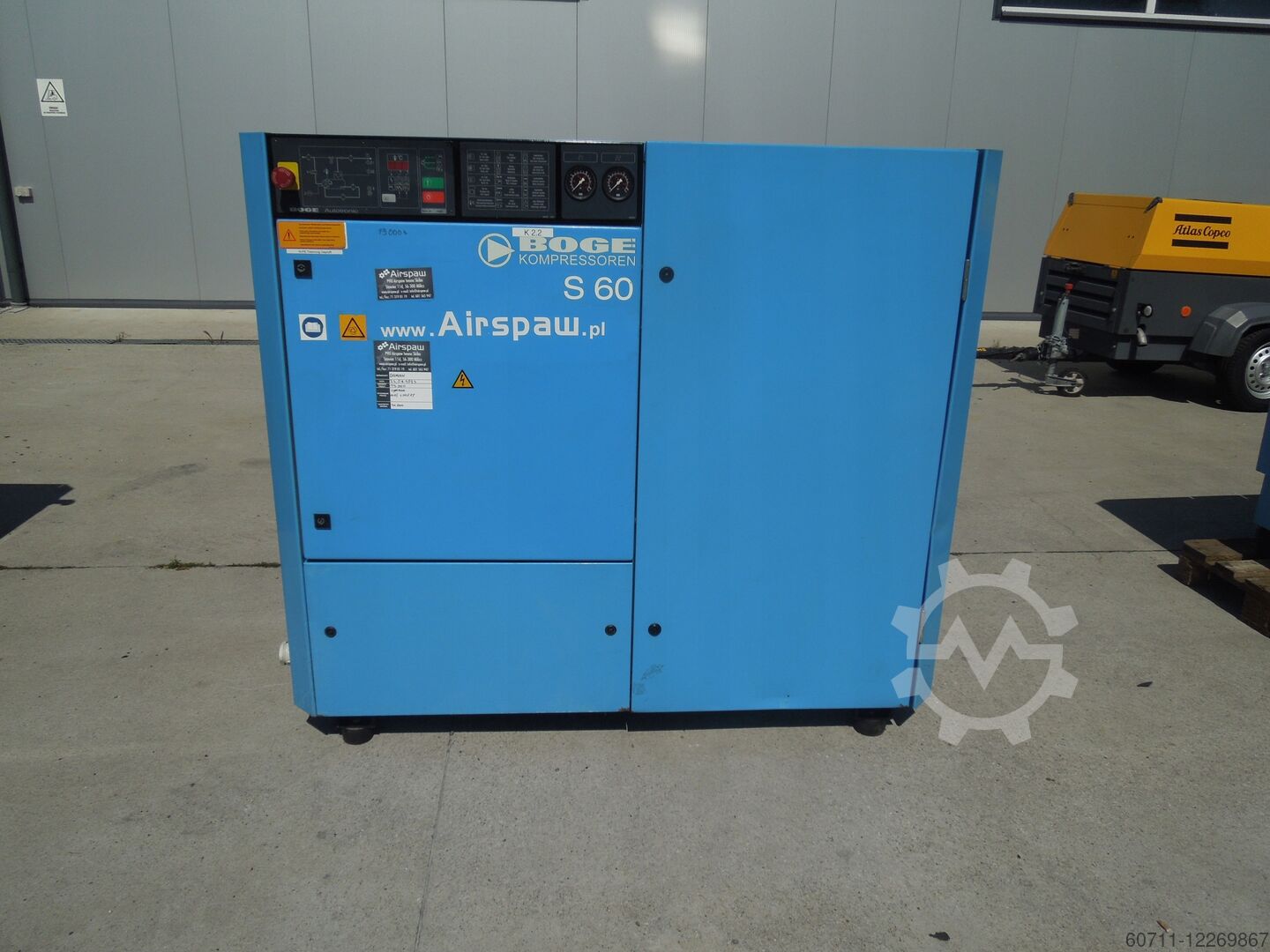 🏷️ BOGE S60 - used Compressor for sale on Used-Machines.com ⚙️