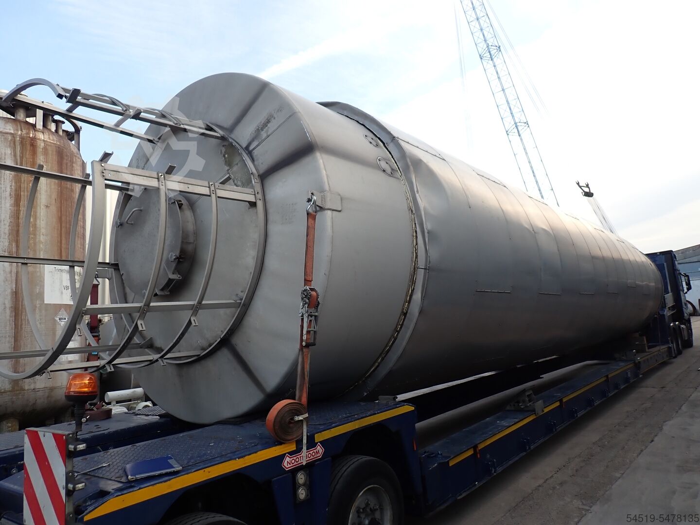 Zeppelin - Used 1 x 80 m³ aluminium silo, ø 3.000 mm listed on Used ...