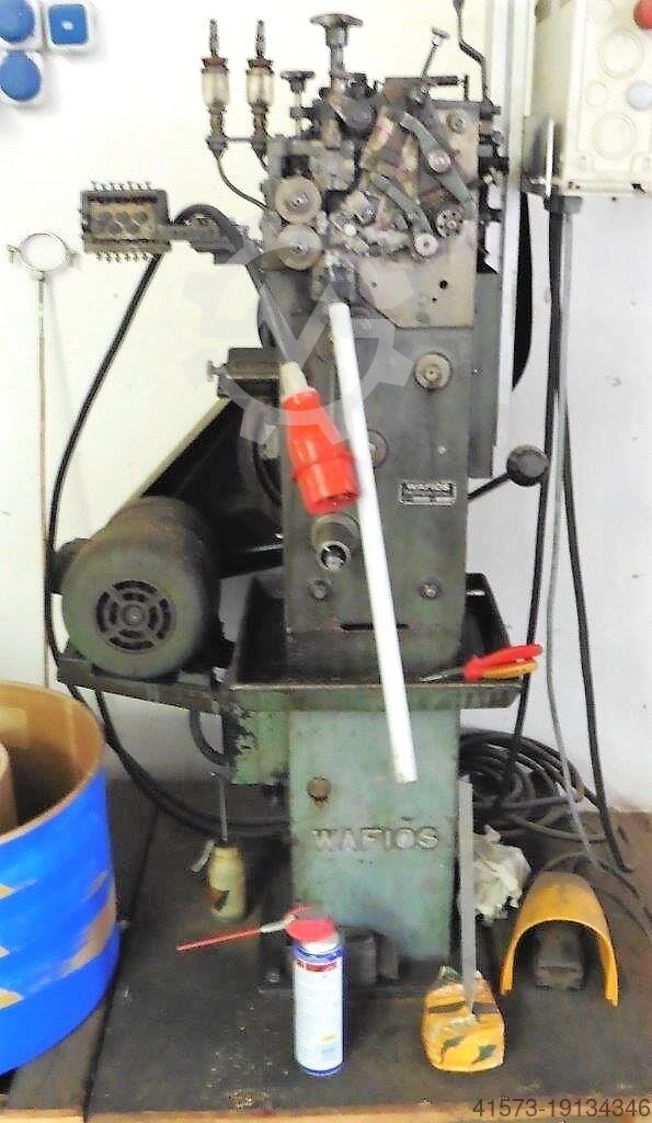 🏷️ WAFIOS UFM8 - used Spring coiling machine for sale