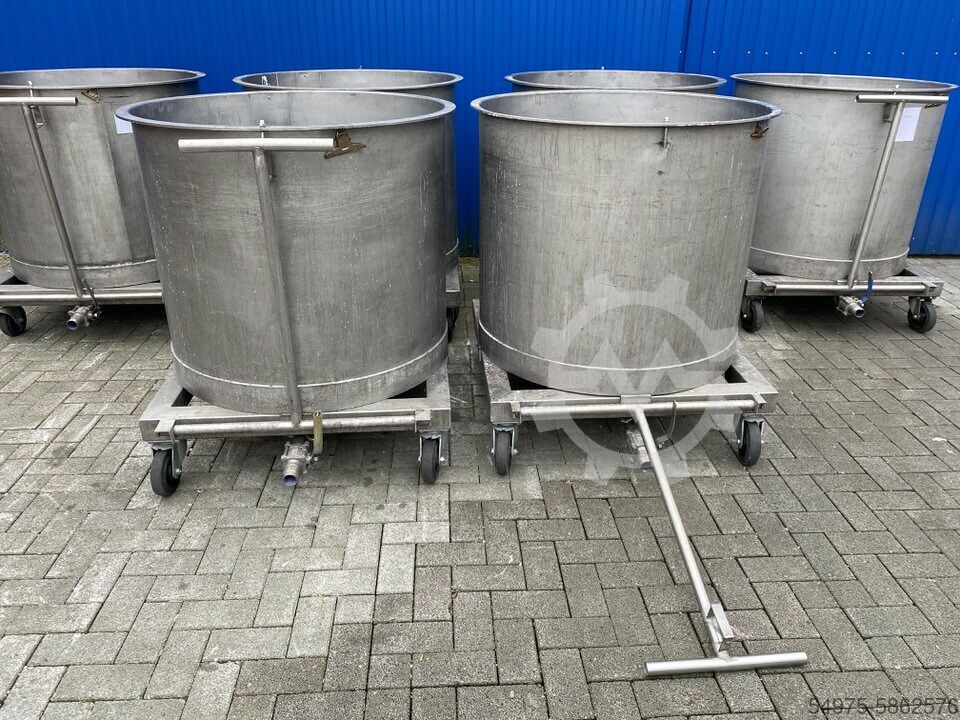 10521 - Used Stainless Steel Tank Roll Tank listed on Used-Machines.com ⚙️