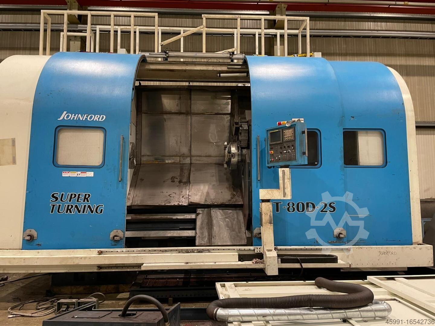 JOHNFORD GT-80D-2S - Used CNC turning and milling center listed on Used ...