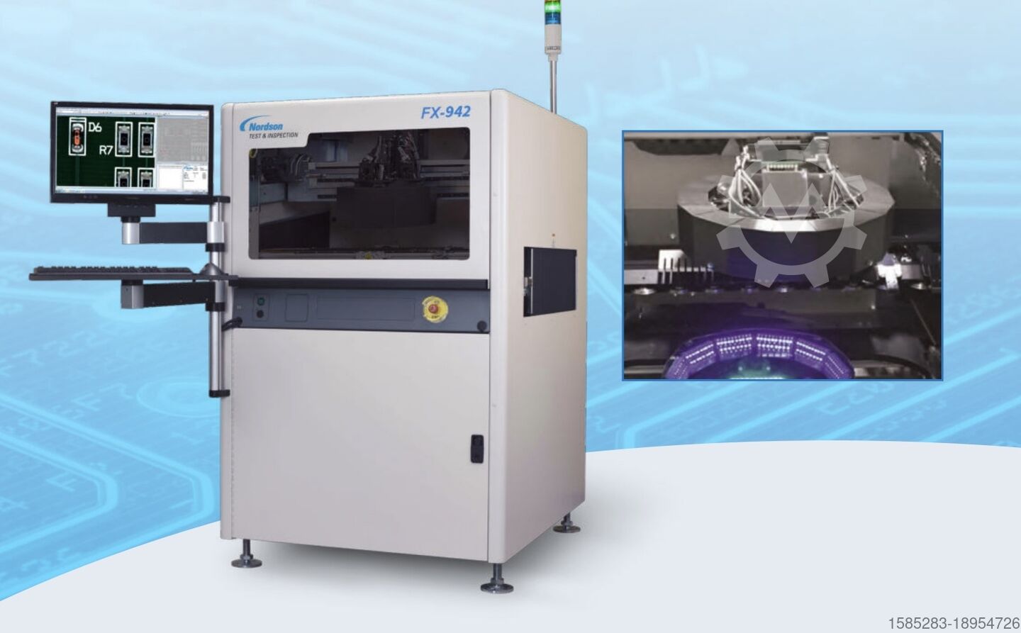 Nordson FX-942 - used AOI for conformal coating for sale